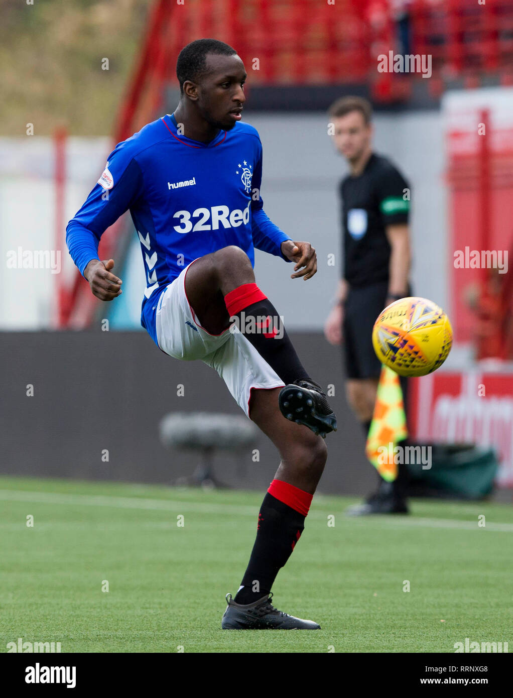 Rangers Glen Kamara during the Scottish Premiership match at the ...