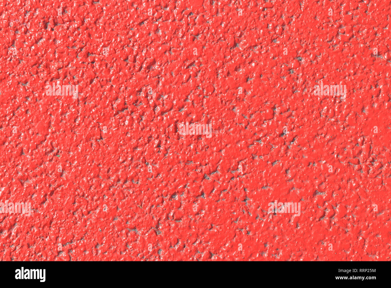 Red painted asphalt texture. Colored road surface background Stock ...