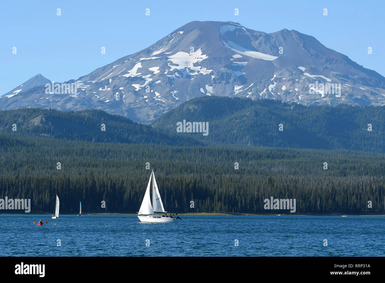Cascade lakes highway hi-res stock photography and images - Alamy