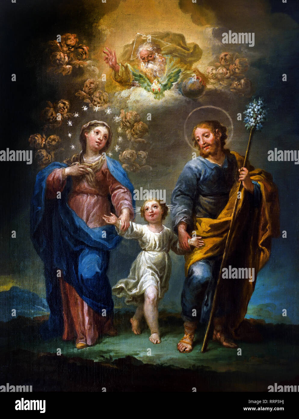 The Trinity of the Earth, by Jerónimo Ezquerra 1660-1733, Spain ...