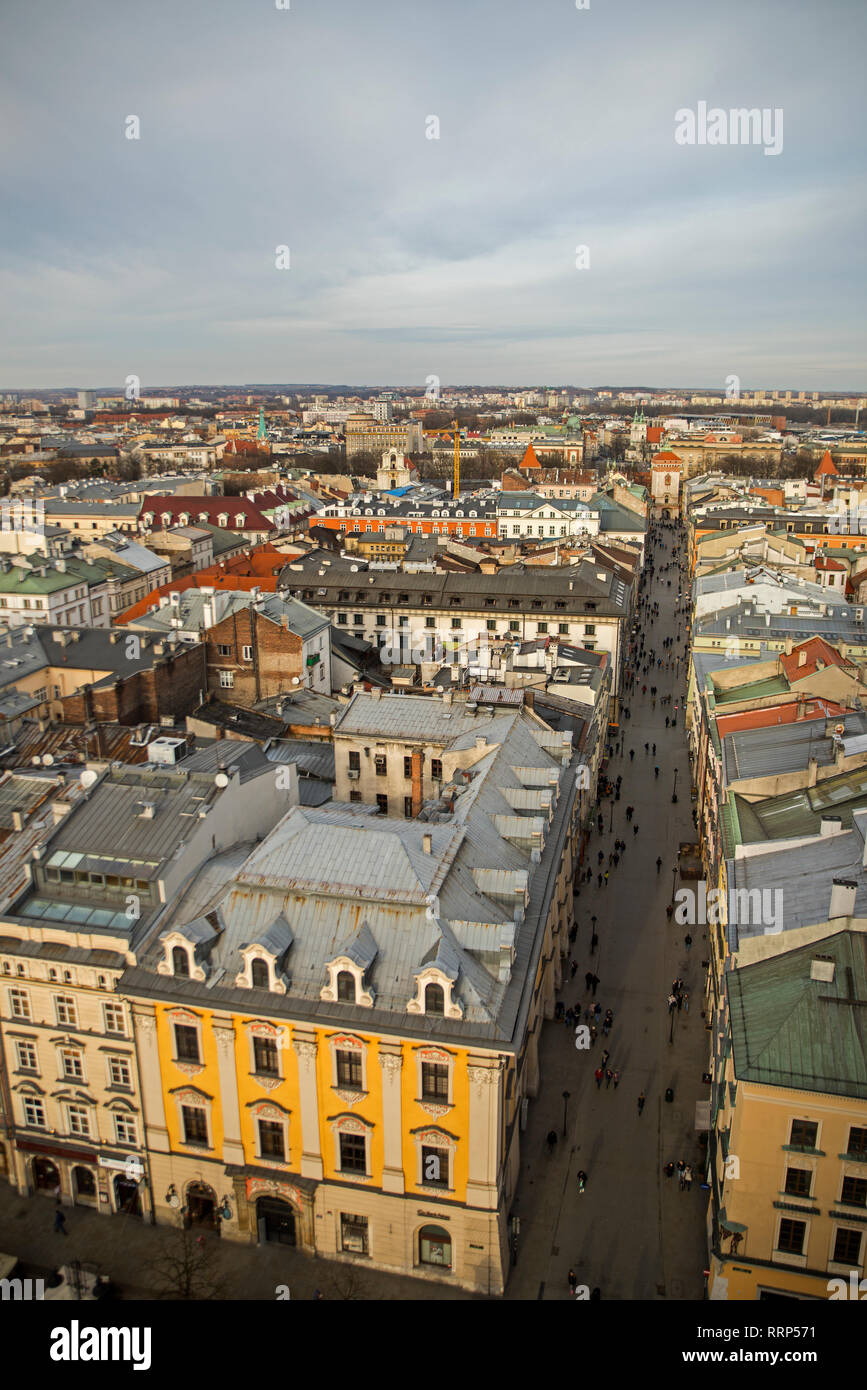 Florianska street krakow hi-res stock photography and images - Alamy