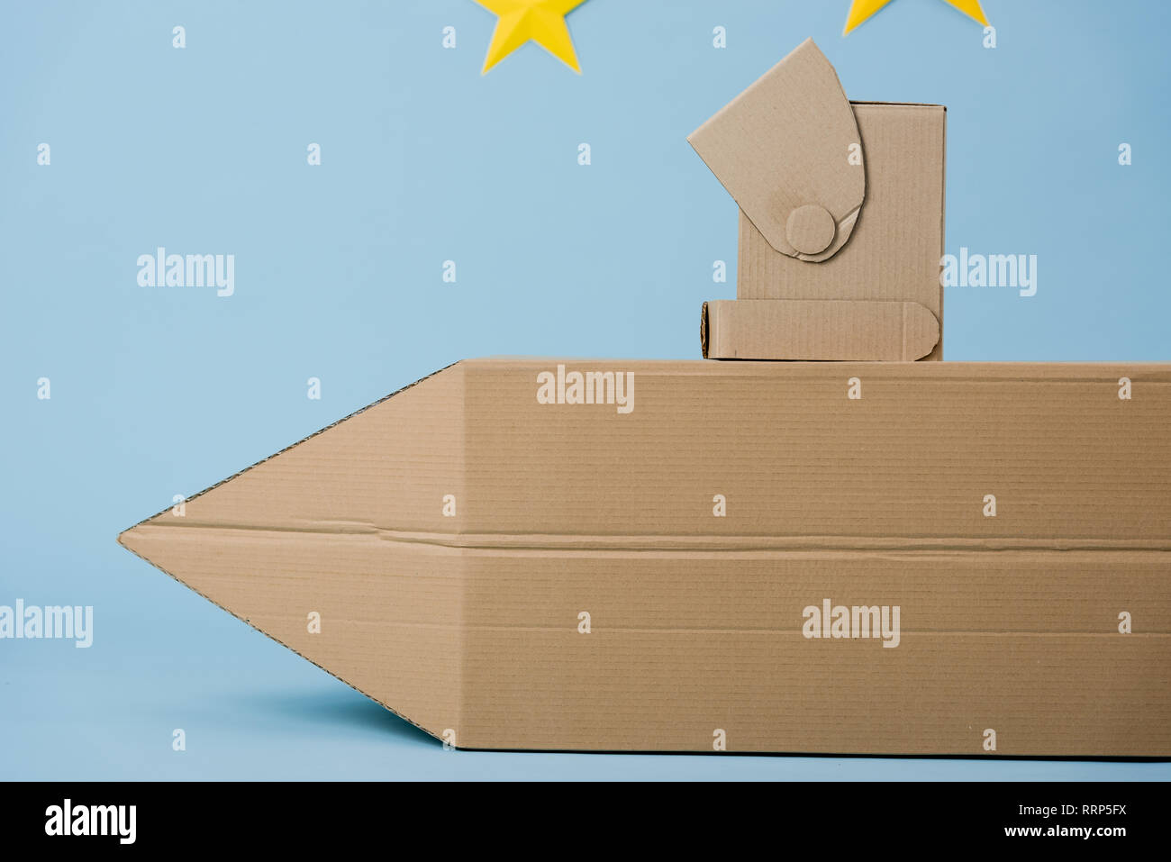 Cardboard rocket hi-res stock photography and images - Alamy