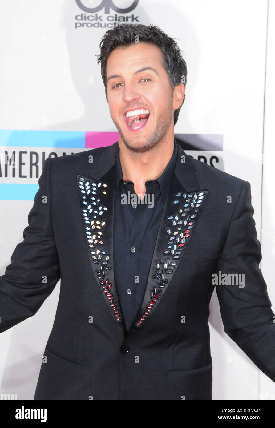 LOS ANGELES, CA - NOVEMBER 24: Singer Luke Bryan attends the 2013 ...