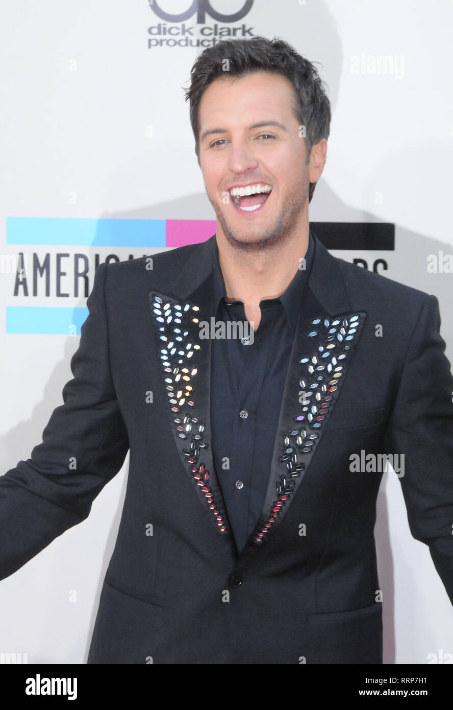 LOS ANGELES, CA - NOVEMBER 24: Singer Luke Bryan attends the 2013 ...