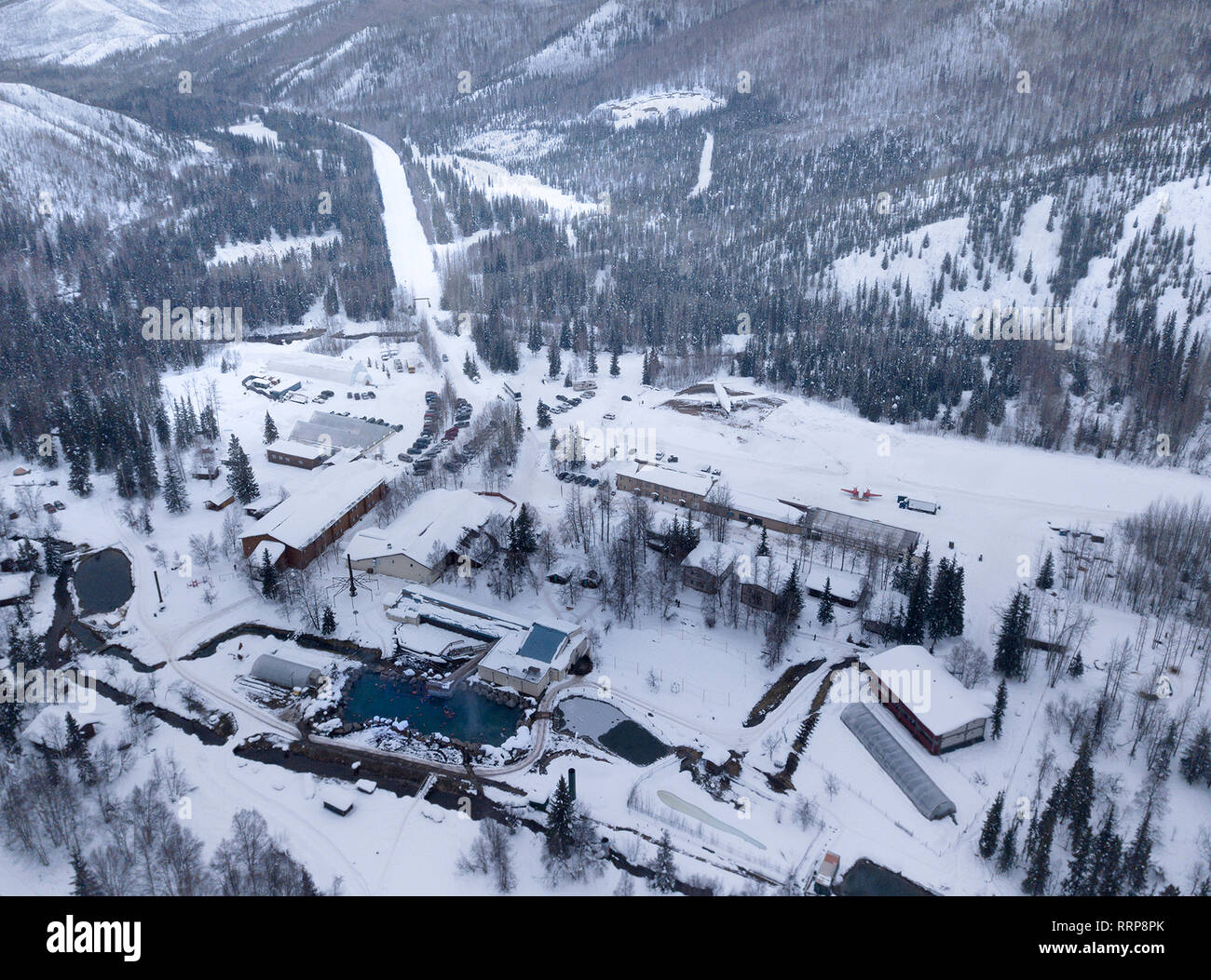 Fairbanks alaska aerial hi-res stock photography and images - Alamy