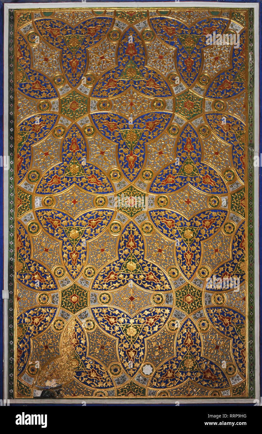 ancient asian gilded drawings. elements of oriental ornament Stock ...