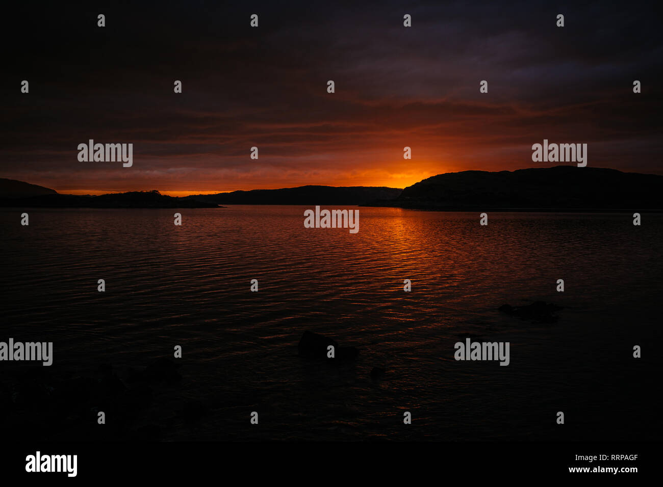 Susnet reflections hi-res stock photography and images - Alamy
