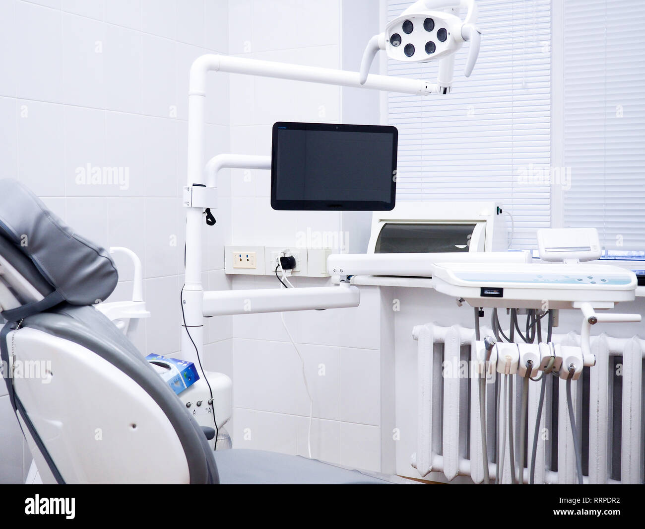 dental office, patient's chair, tools for dentist, Dental Hygiene Stock ...