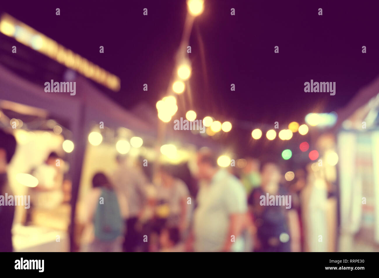 Crowd event blurred hi-res stock photography and images - Alamy
