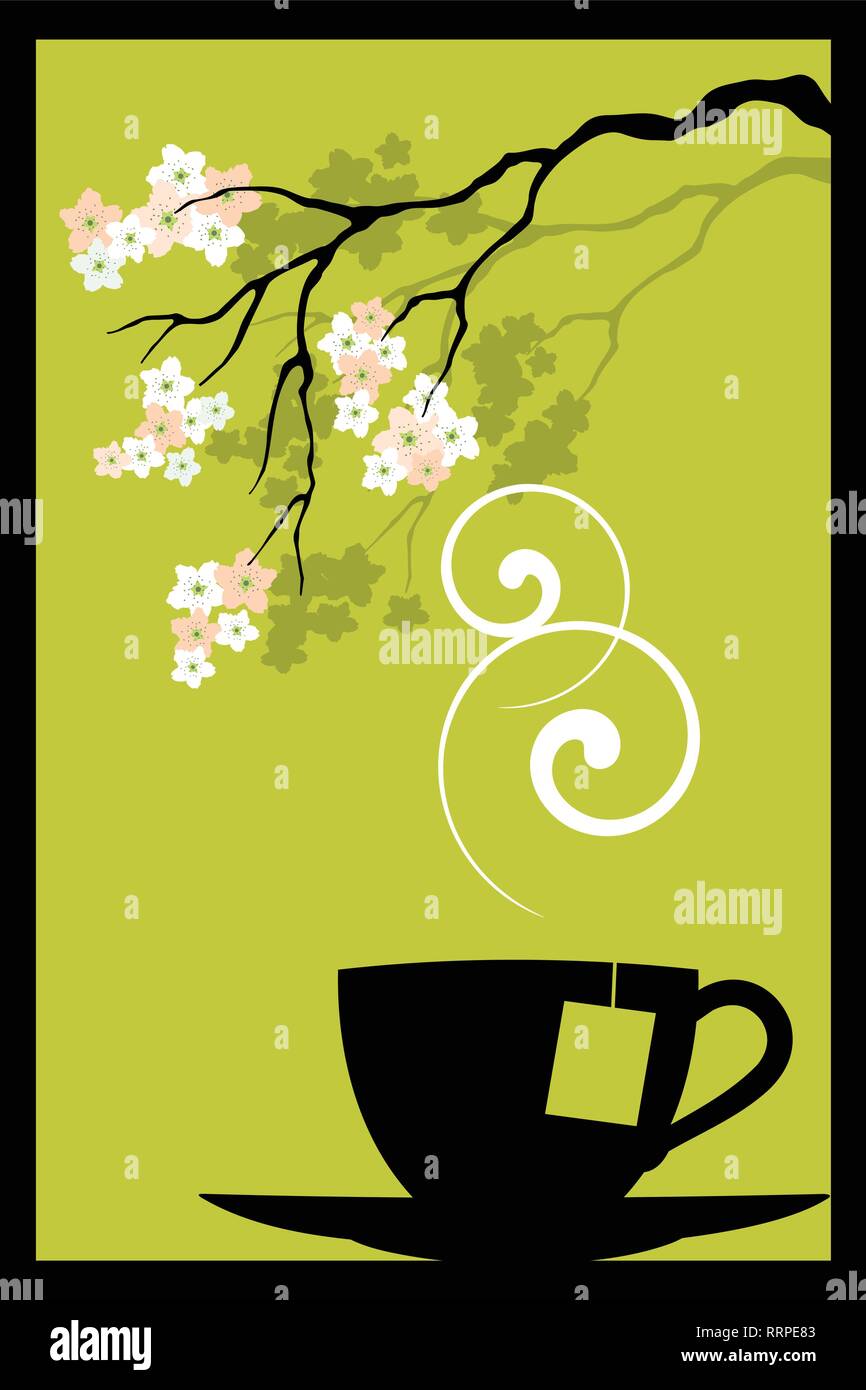 Tea tree plant Stock Vector Images - Alamy