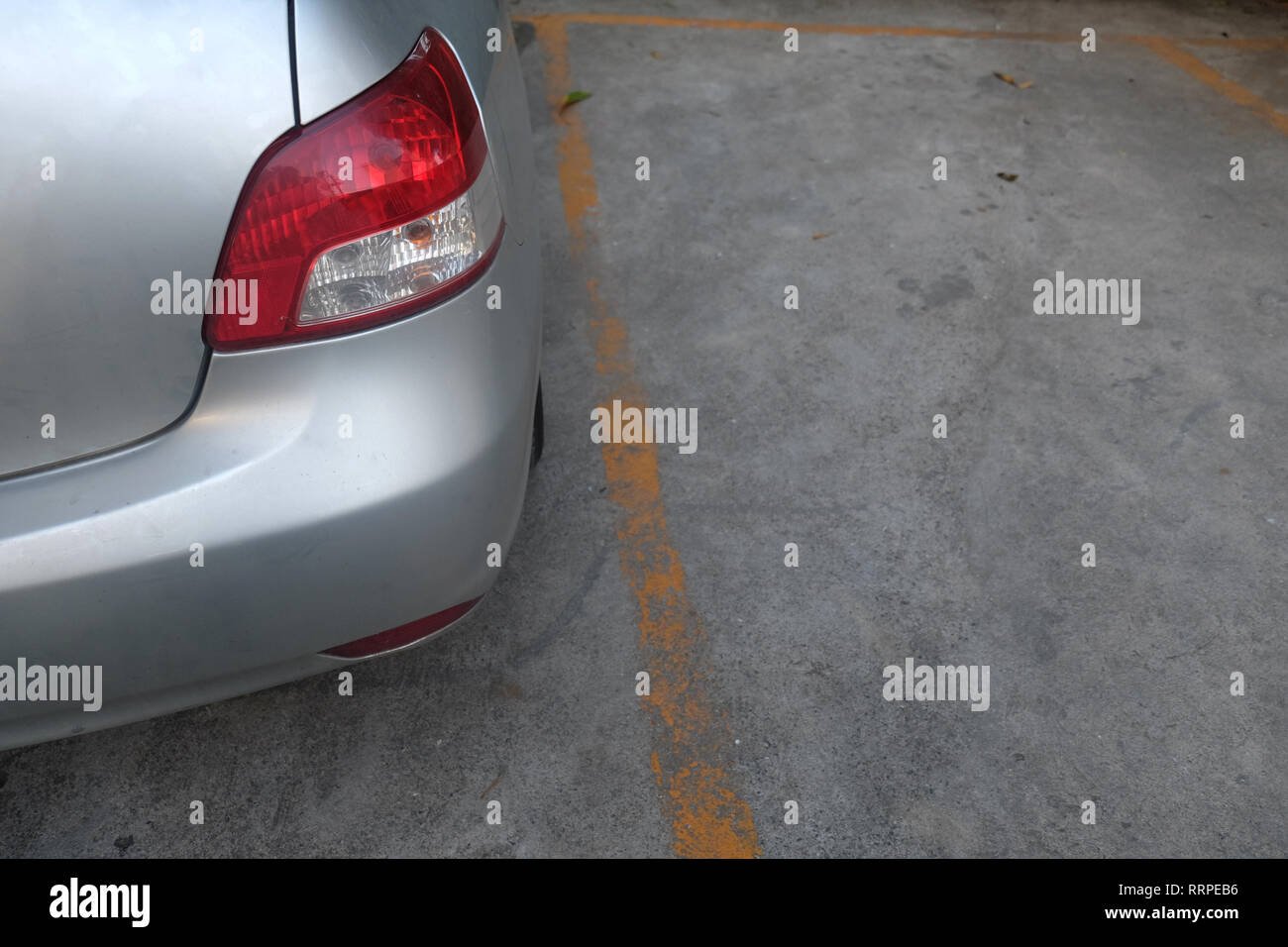 The image of Car parking in car park on daytime Stock Photo - Alamy