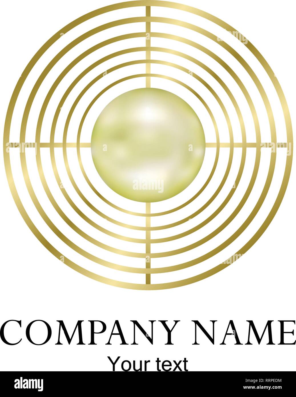 Blue pearl logo vector Stock Vector Image & Art - Alamy