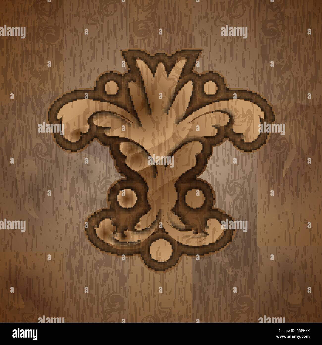 Wood_carving Stock Vector Images - Alamy