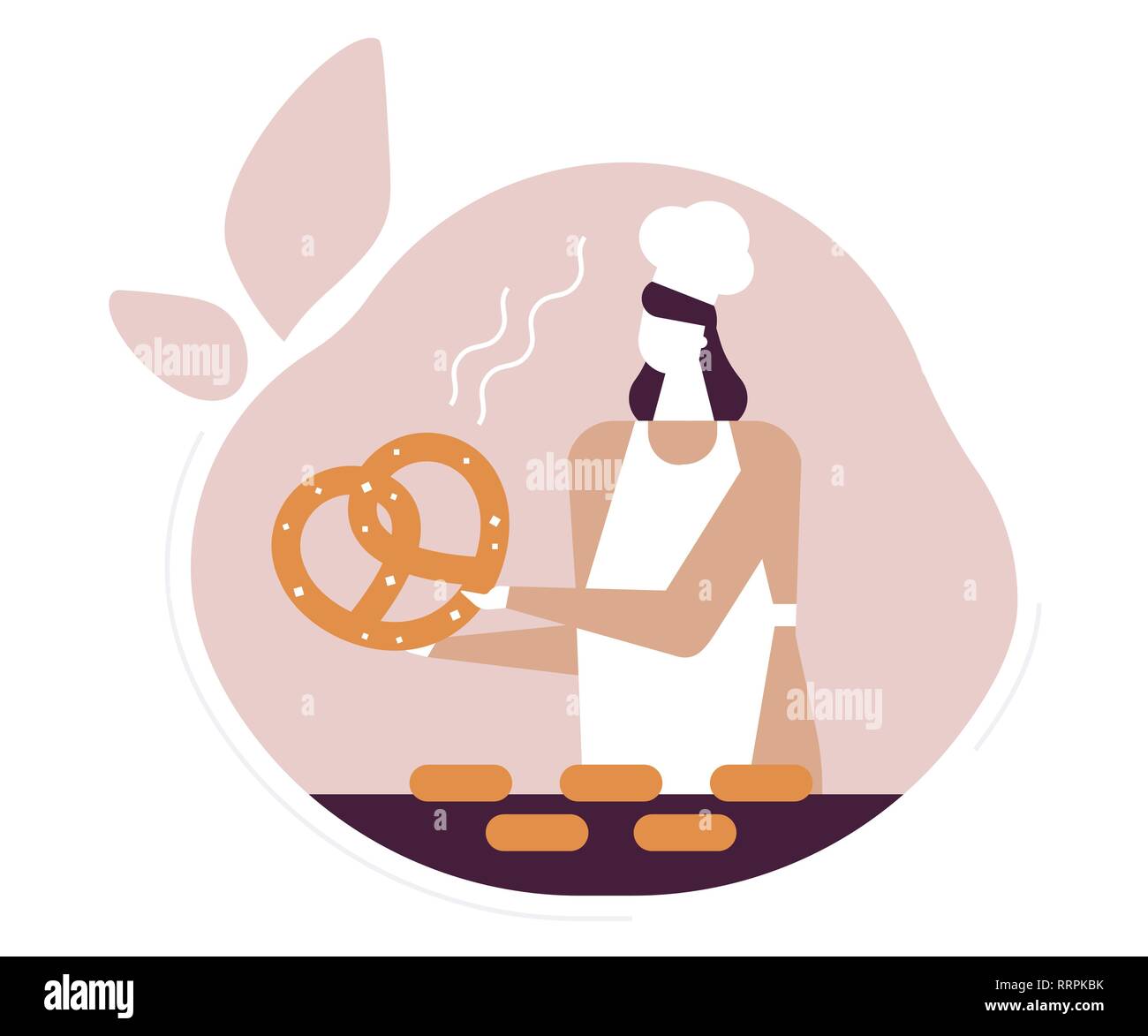 Bakery confectionery shop people Cut Out Stock Images & Pictures - Alamy