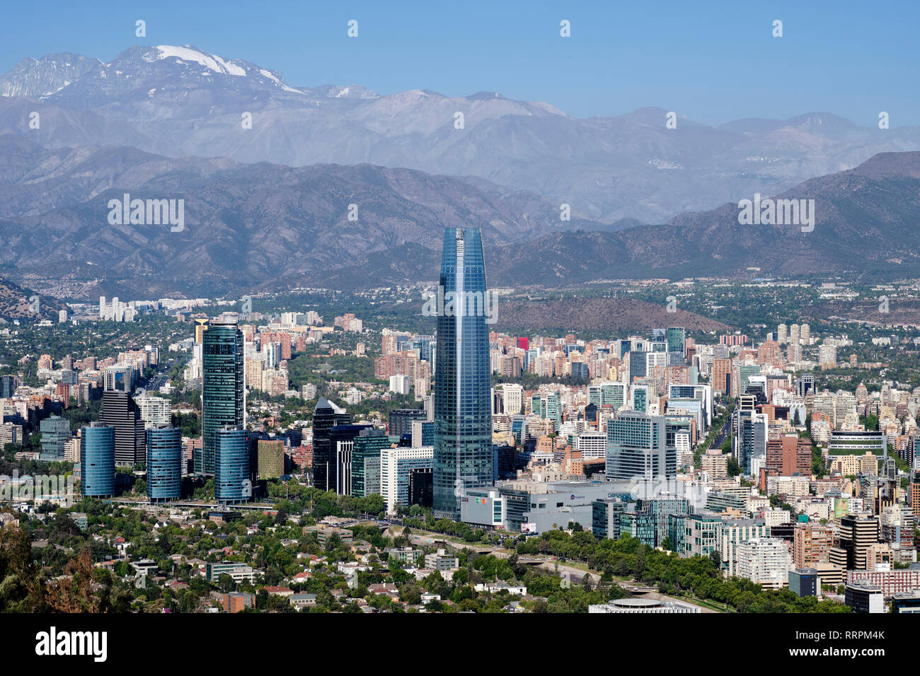 Gran torre santiago hi-res stock photography and images - Alamy
