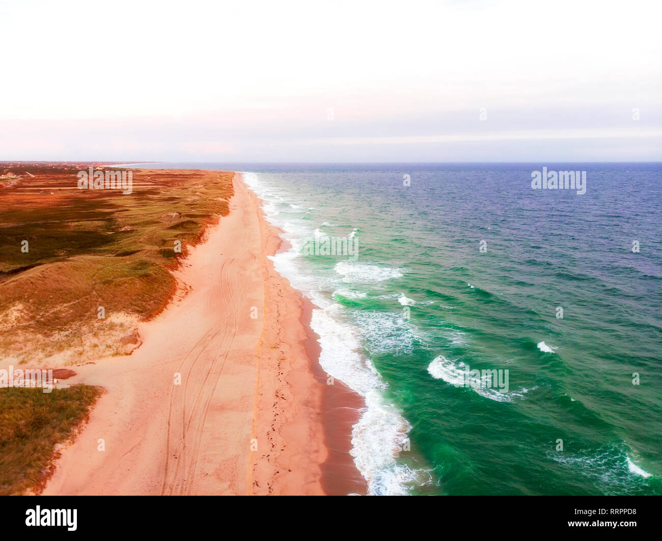 Aerial view nantucket nantucket island hi-res stock photography and ...