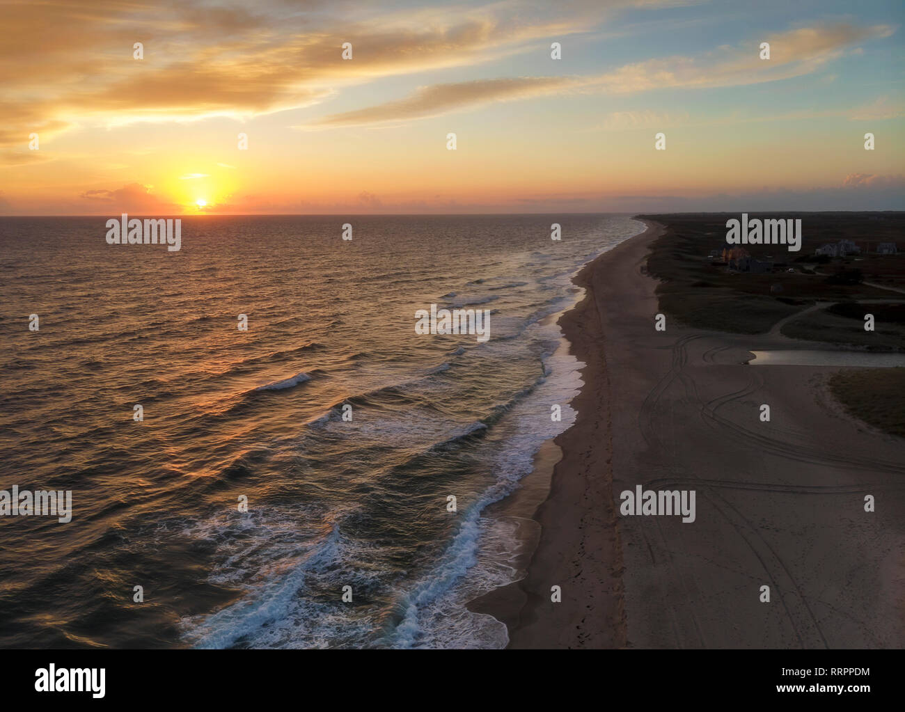 Aerial view nantucket nantucket island hi-res stock photography and ...
