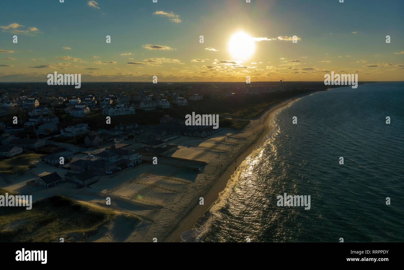 Aerial view nantucket nantucket island hi-res stock photography and ...