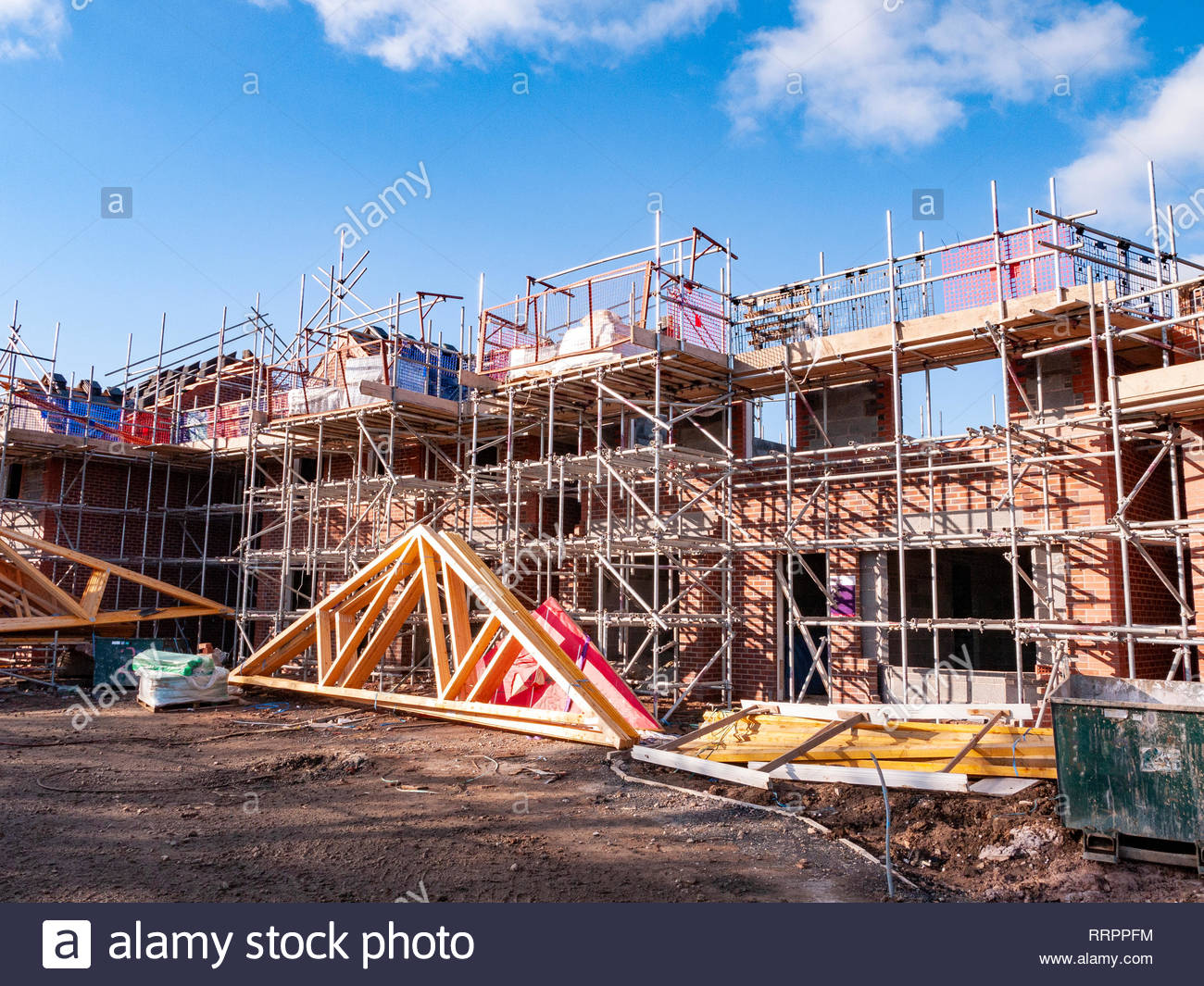 Exterior Homes In New Housing Stock Photos & Exterior Homes In New ...