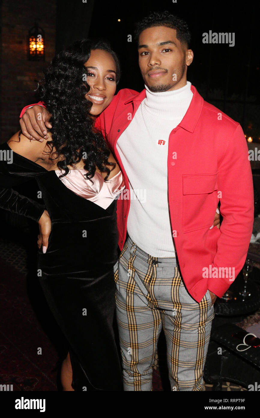 New York, NY, USA. 25th Feb, 2019. Quin Walters and Rome Flynn at the ...