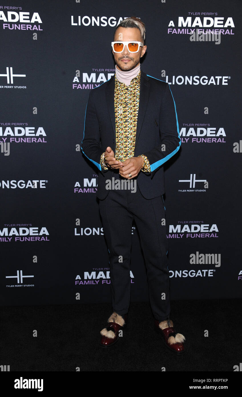 New York, NY, USA. 25th Feb, 2019. Jay Manuel at the New York Premiere ...