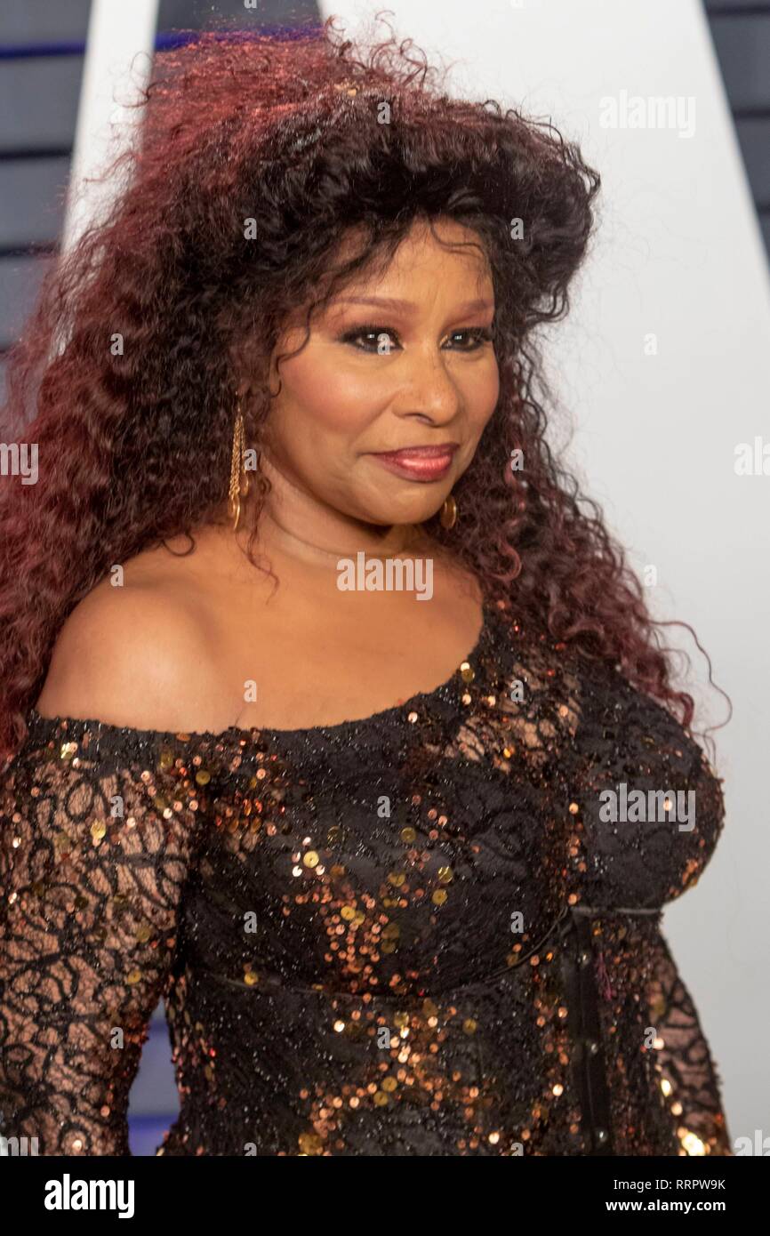 Chaka Khan attends the Vanity Fair Oscar Party at Wallis Annenberg ...