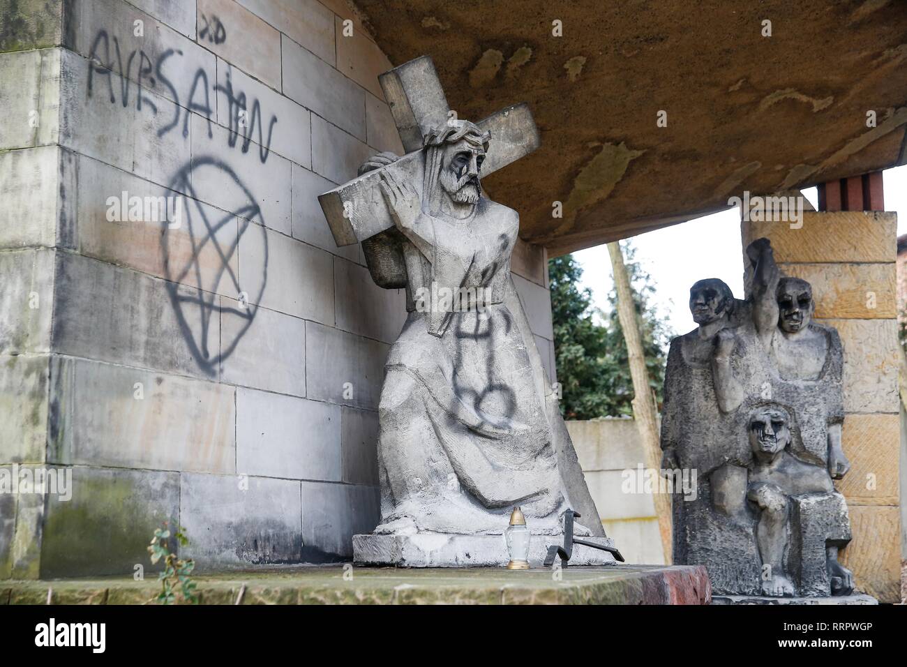 Unknown vandals have profaned and devastated four chapels at Panewniki ...