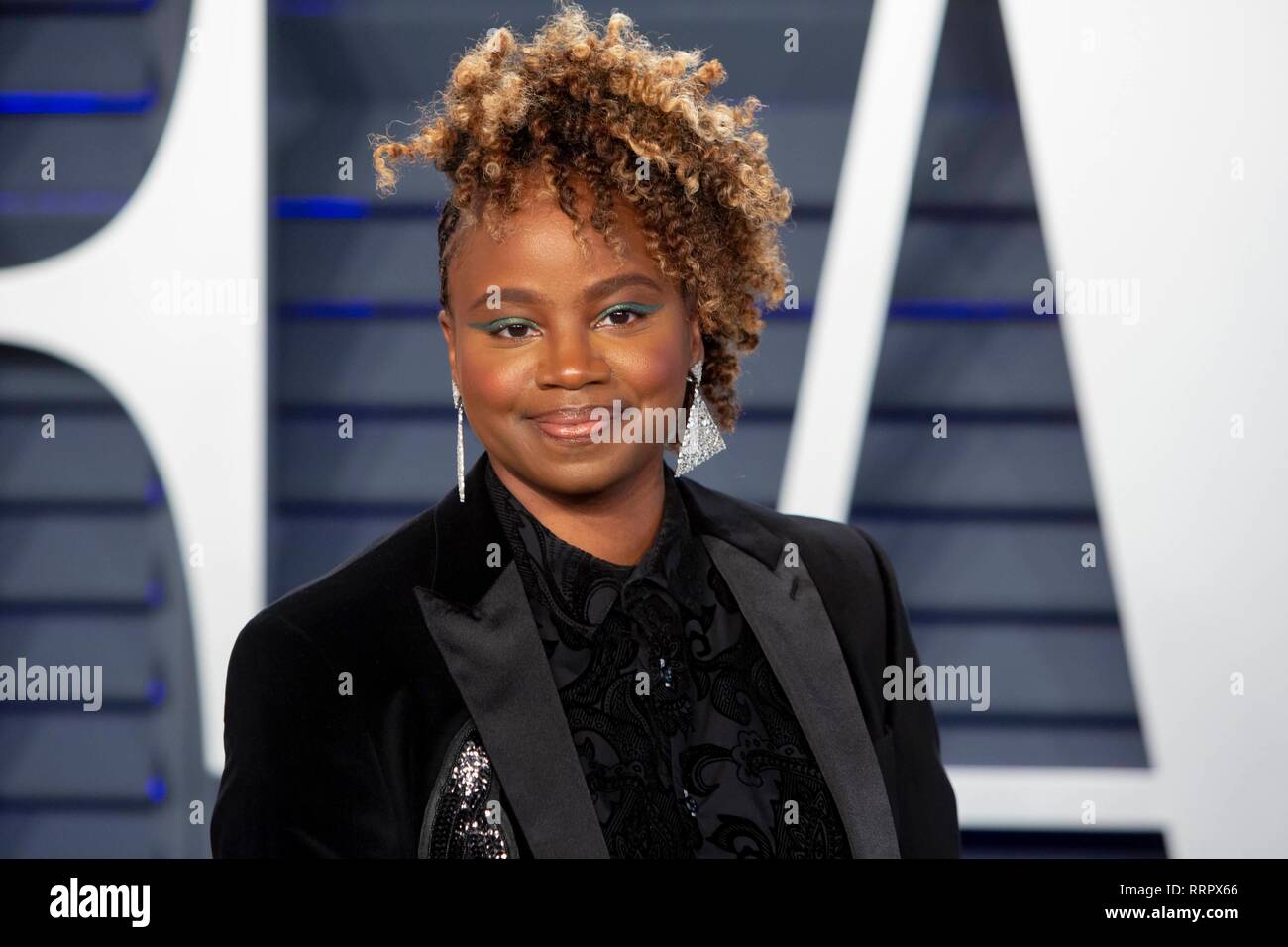 Dee Rees attends the Vanity Fair Oscar Party at Wallis Annenberg Center ...
