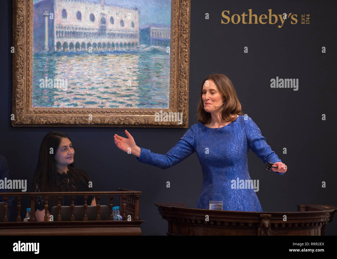 Sotheby’s, New Bond Street, London, UK. 26 February, 2019. Evening sale ...