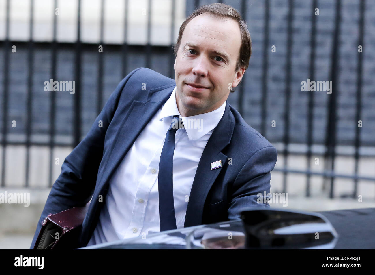 Matthew Hancock - Secretary of State for Health and Social Care is seen ...