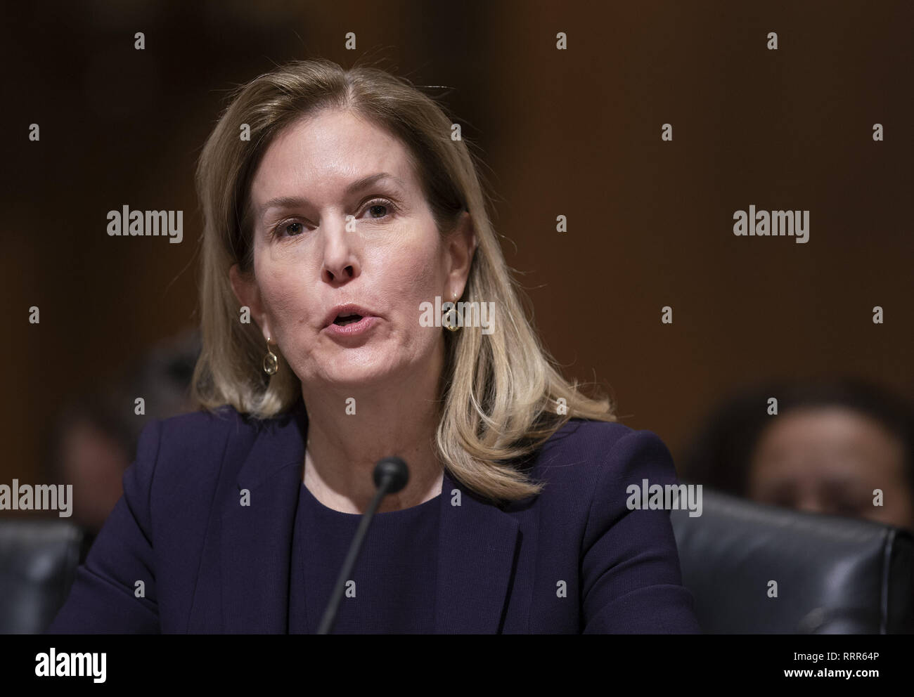 Washington, District of Columbia, USA. 26th Feb, 2019. Jennifer Taubert ...