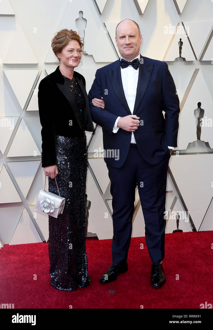 24 February 2019 - Hollywood, California - Caitlin Feige, Kevin Feige ...