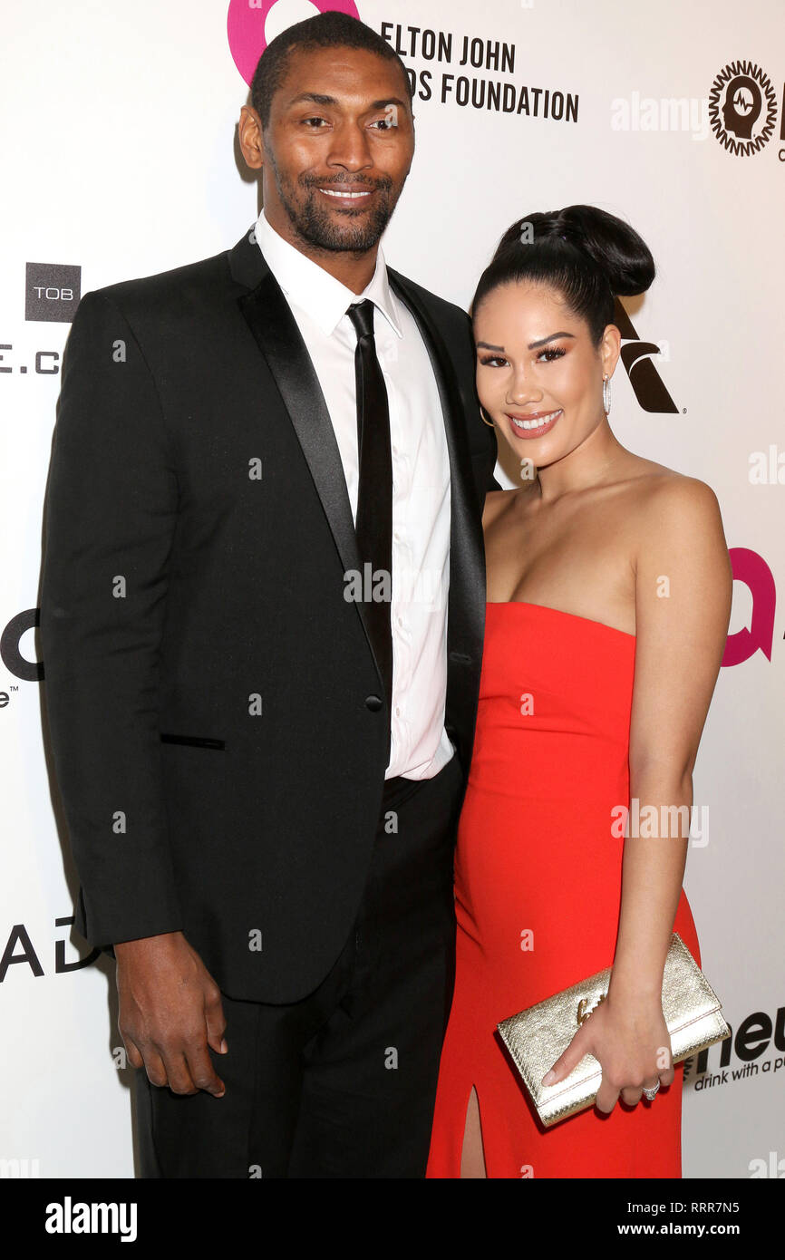 West Hollywood, CA, USA. 24th Feb, 2019. LOS ANGELES - FEB 24: Metta ...