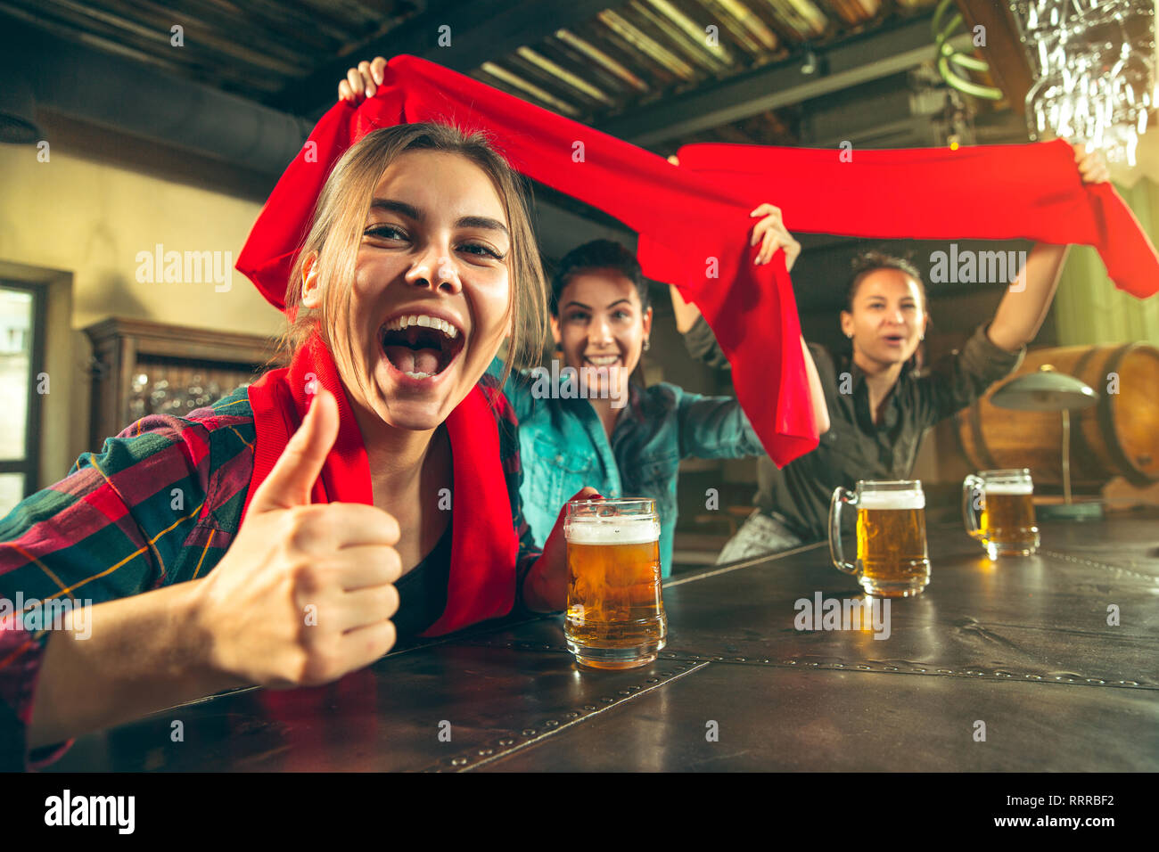 Sport, people, leisure, friendship, entertainment concept - happy ...