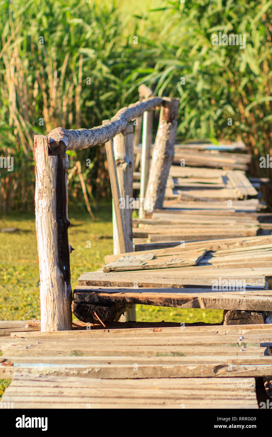 Traditional wooden bridge over creek hi-res stock photography and ...