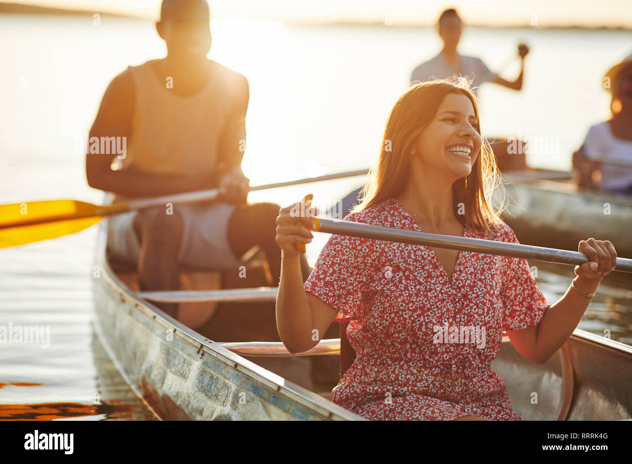 Diverse group of people boating hi-res stock photography and images - Alamy