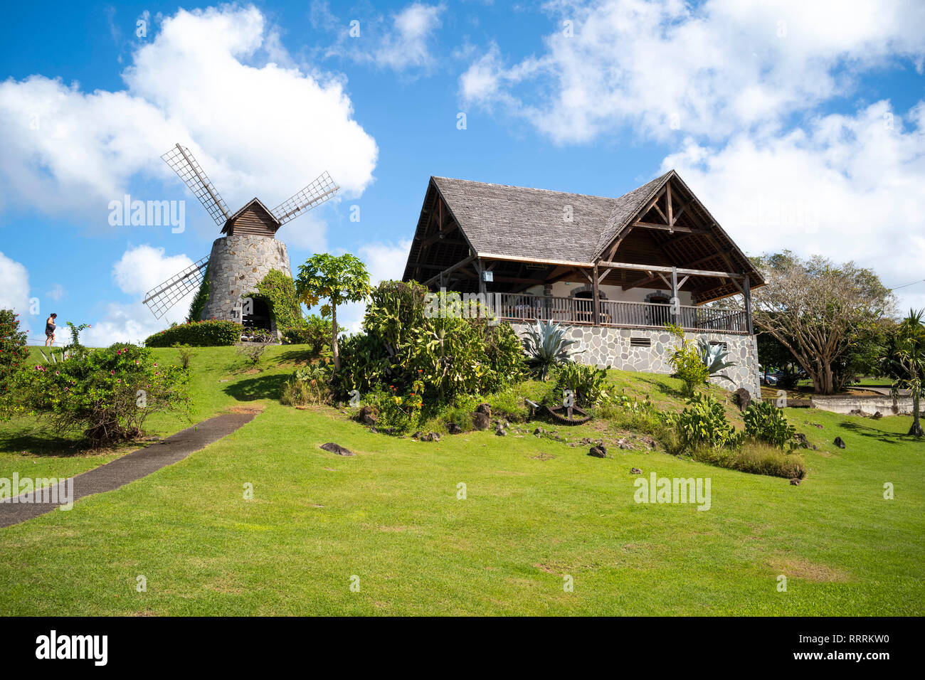 Trois Rivieres rum distillery in Martinique, French Antilles Stock ...