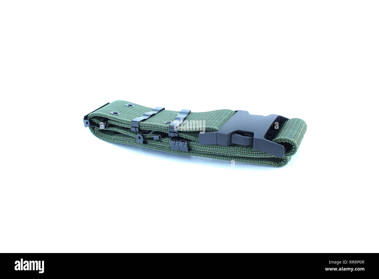 safety belt on isolated white Stock Photo - Alamy