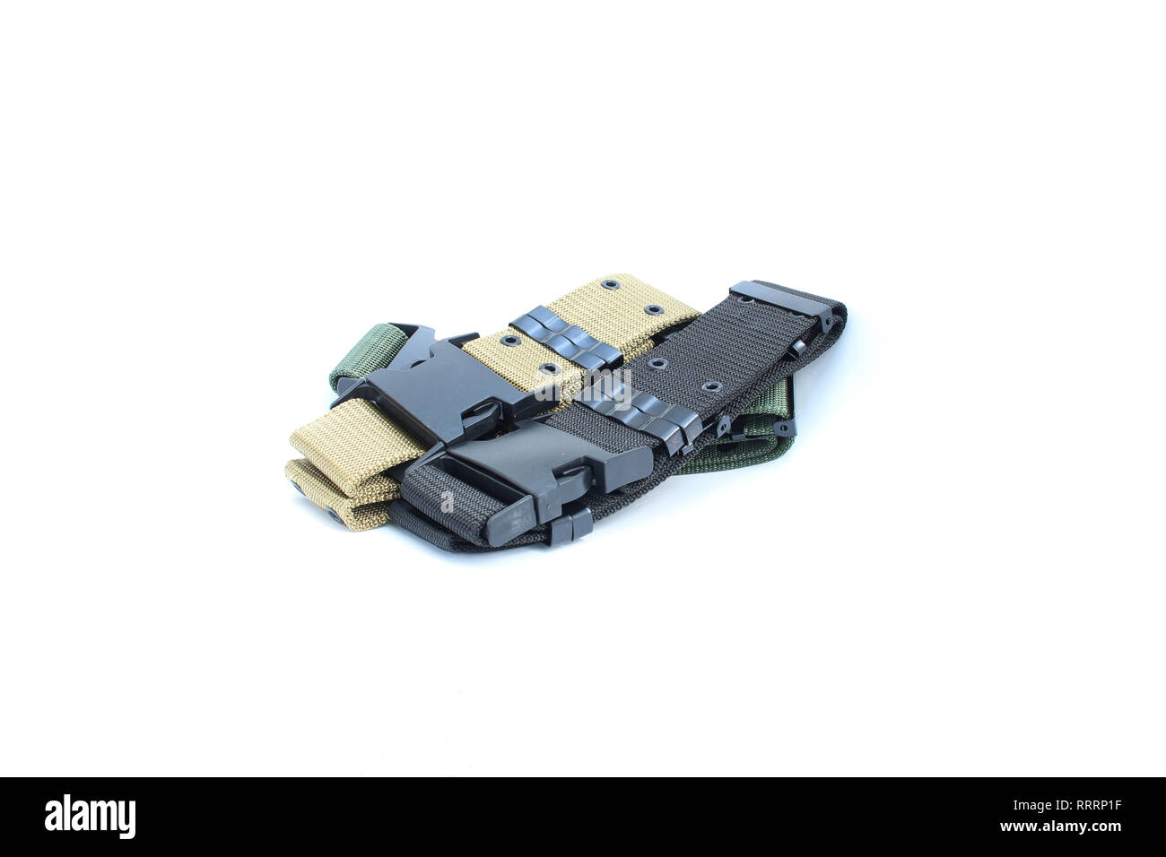 safety belt on isolated white Stock Photo - Alamy