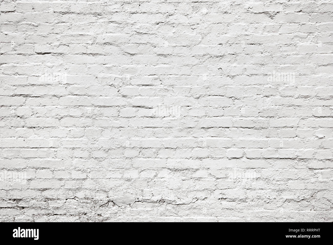 White old aging brick wall for background, texture, high resolution ...