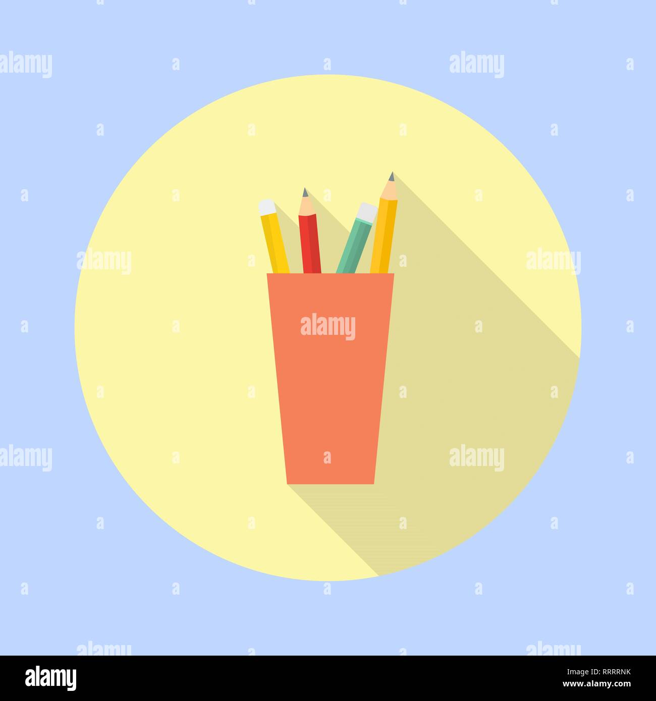 Business background pen pencil Stock Vector Images - Alamy