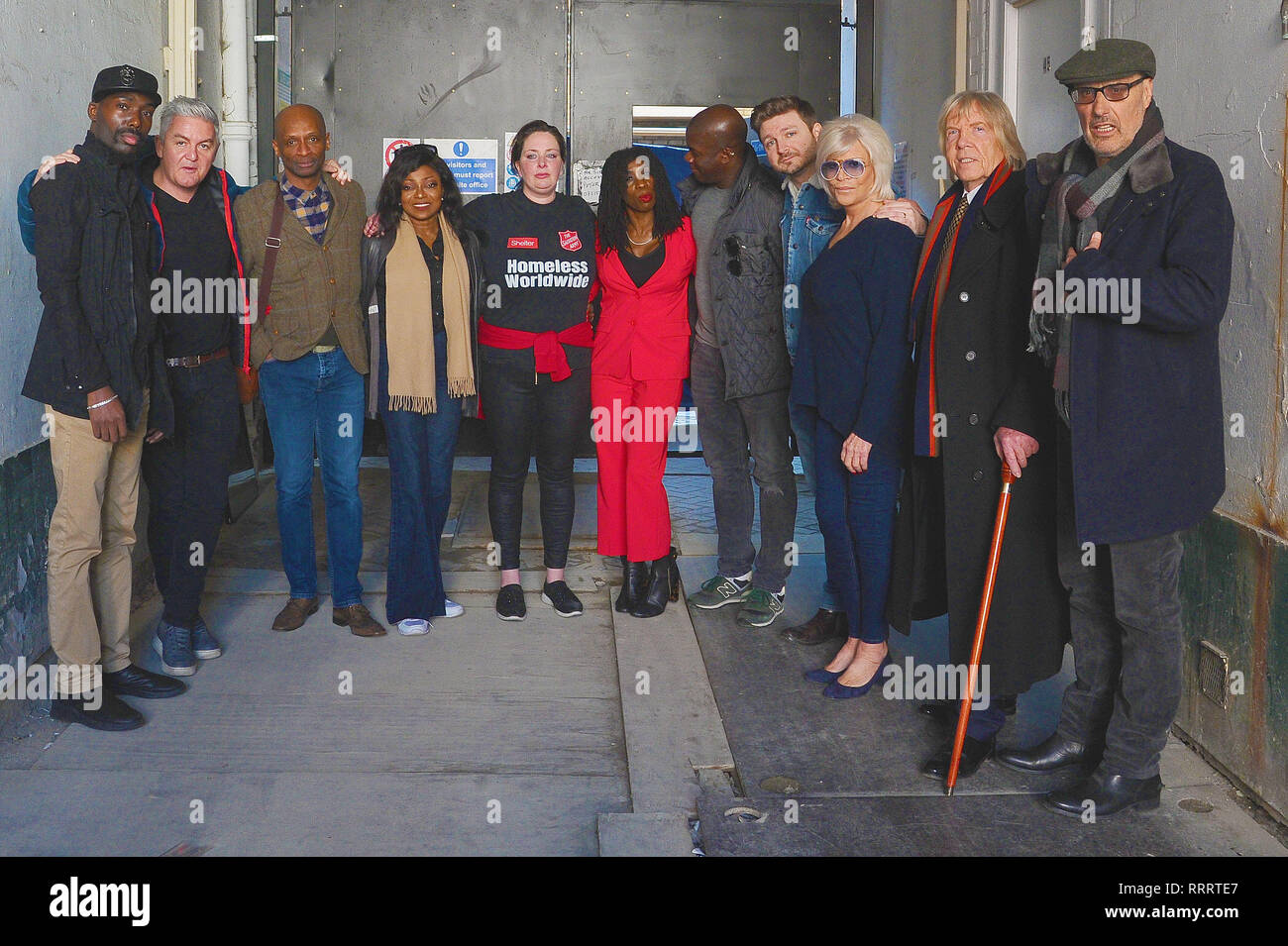 Jenny Roberts Join Celebrities Gathering For ITV News Interview. Credit ...