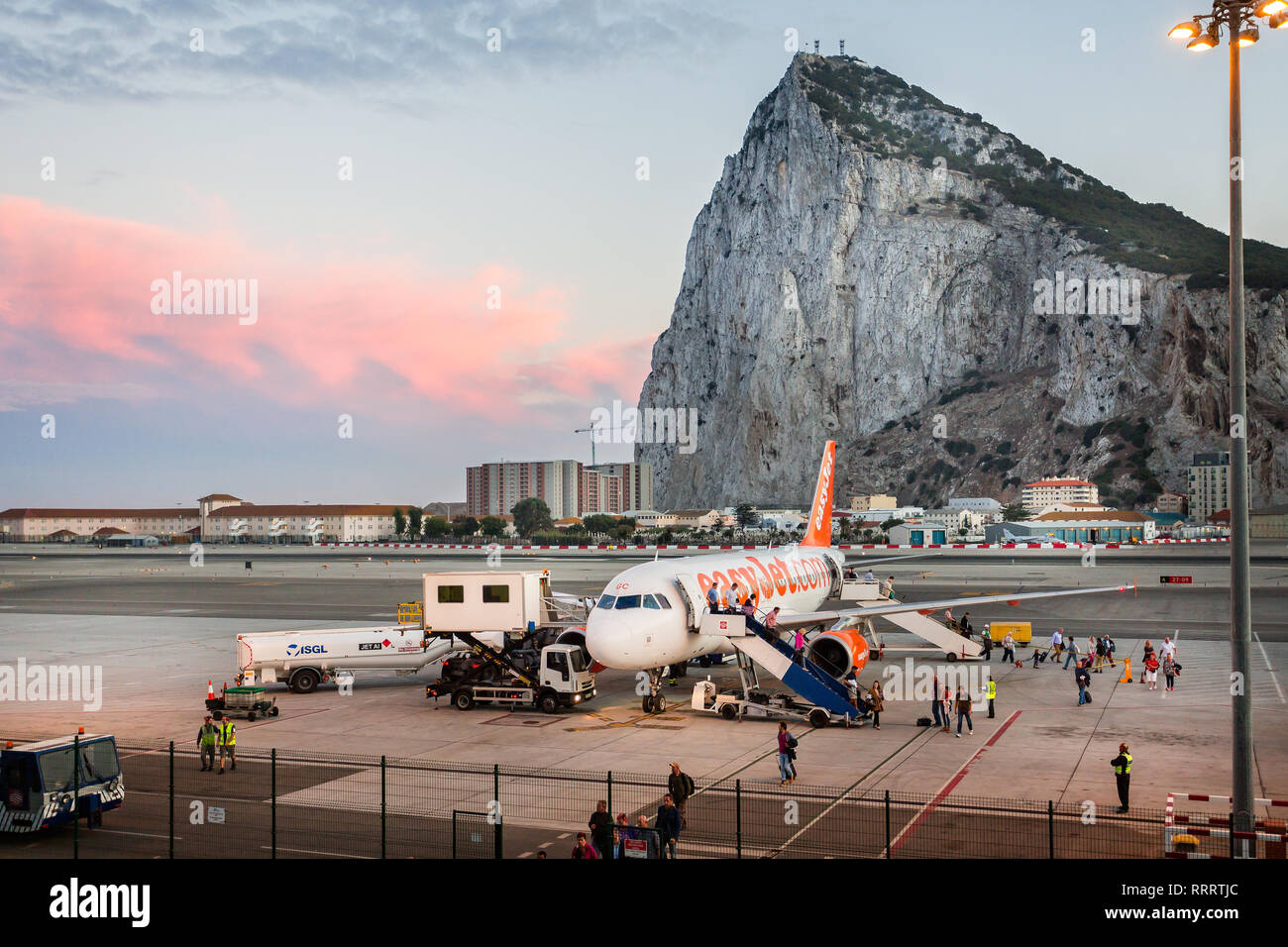 Gibraltar international airport hi-res stock photography and images - Alamy