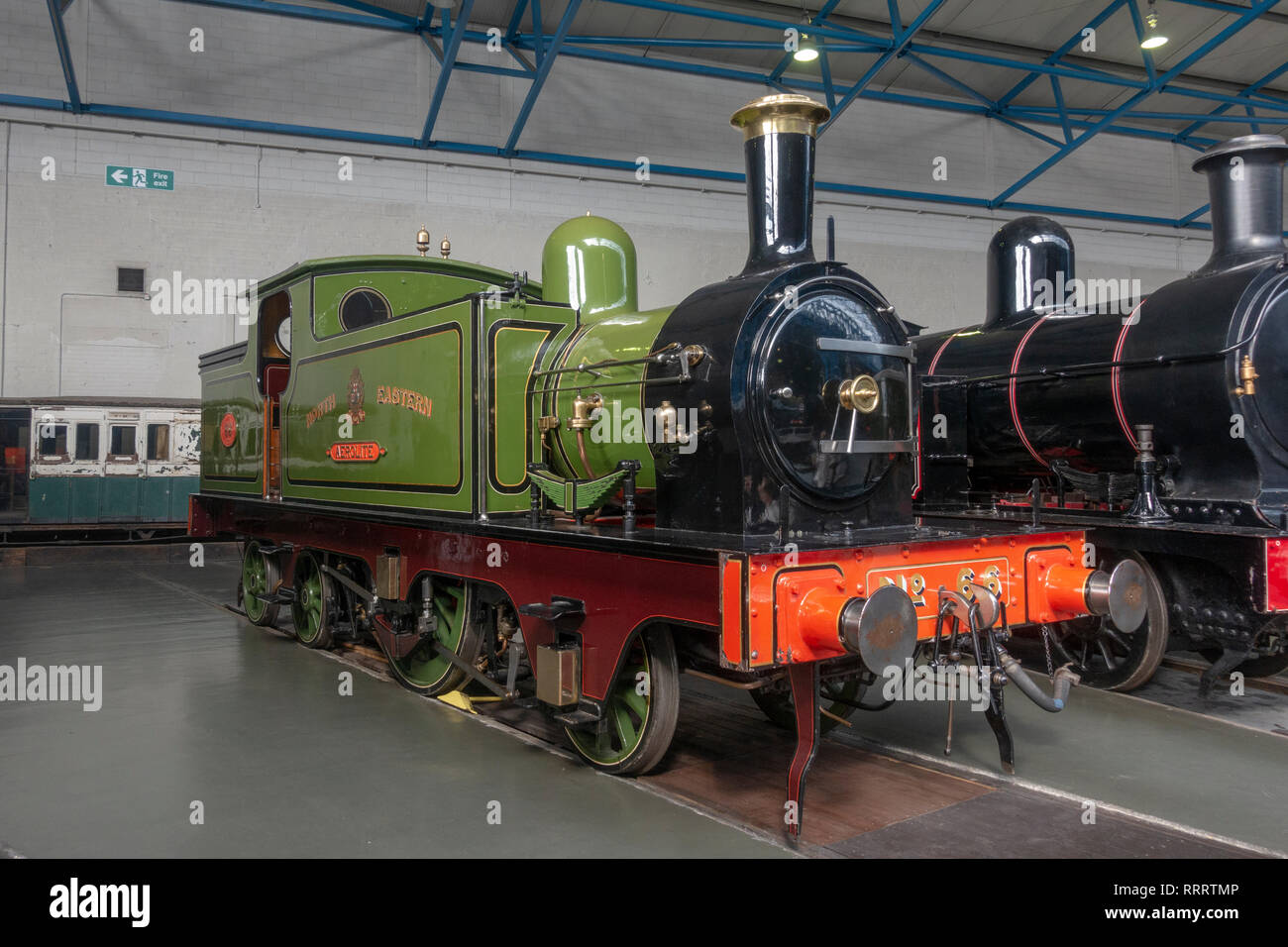 The NER 66 Aerolite in the National Railway Museum, York, UK Stock Photo - Alamy