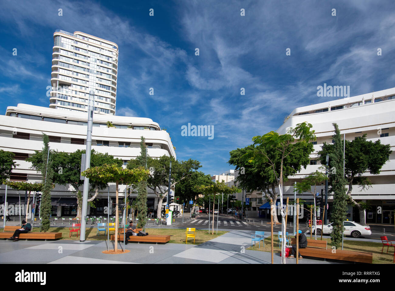 Bauhaus tel aviv the white city hi-res stock photography and images - Alamy