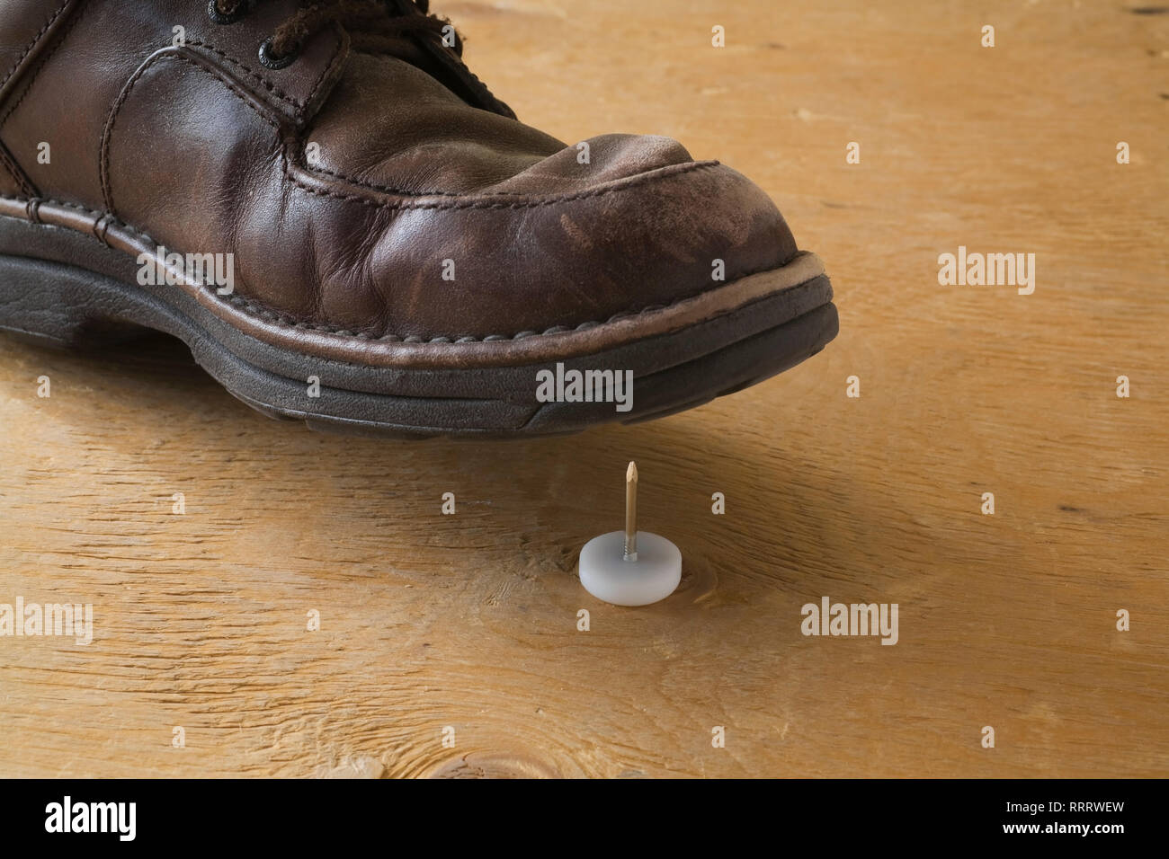 Foot step tack hi-res stock photography and images - Alamy