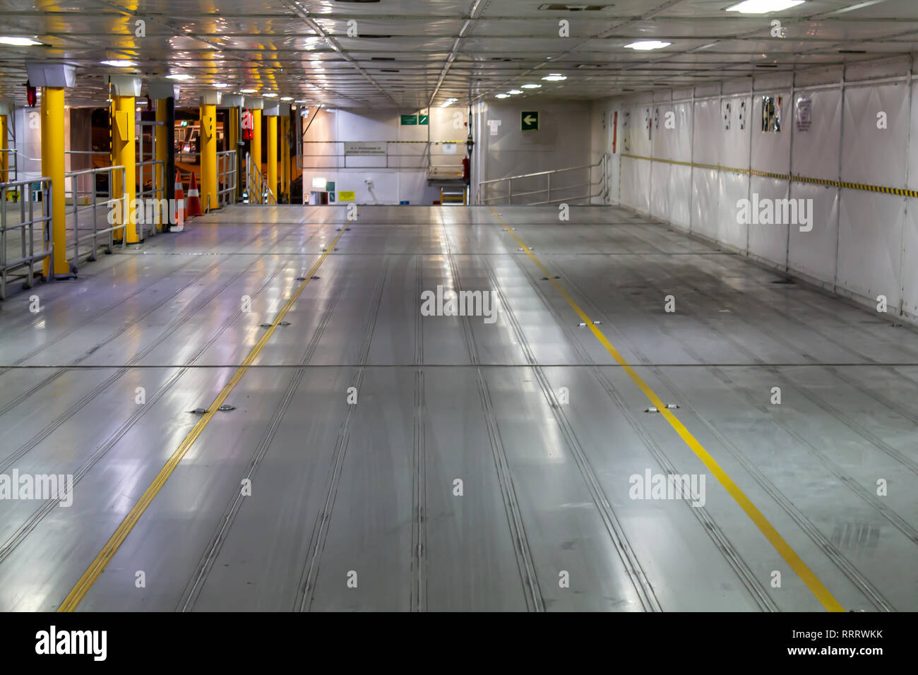 Car ferry car deck hi-res stock photography and images - Alamy