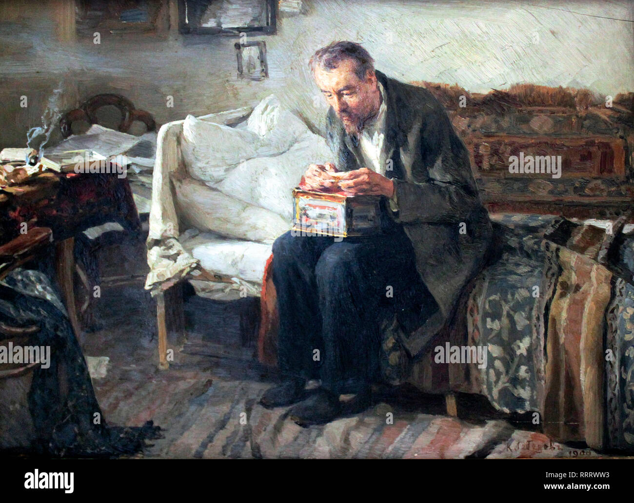 Old bachelor klavdy lebedev hi-res stock photography and images - Alamy