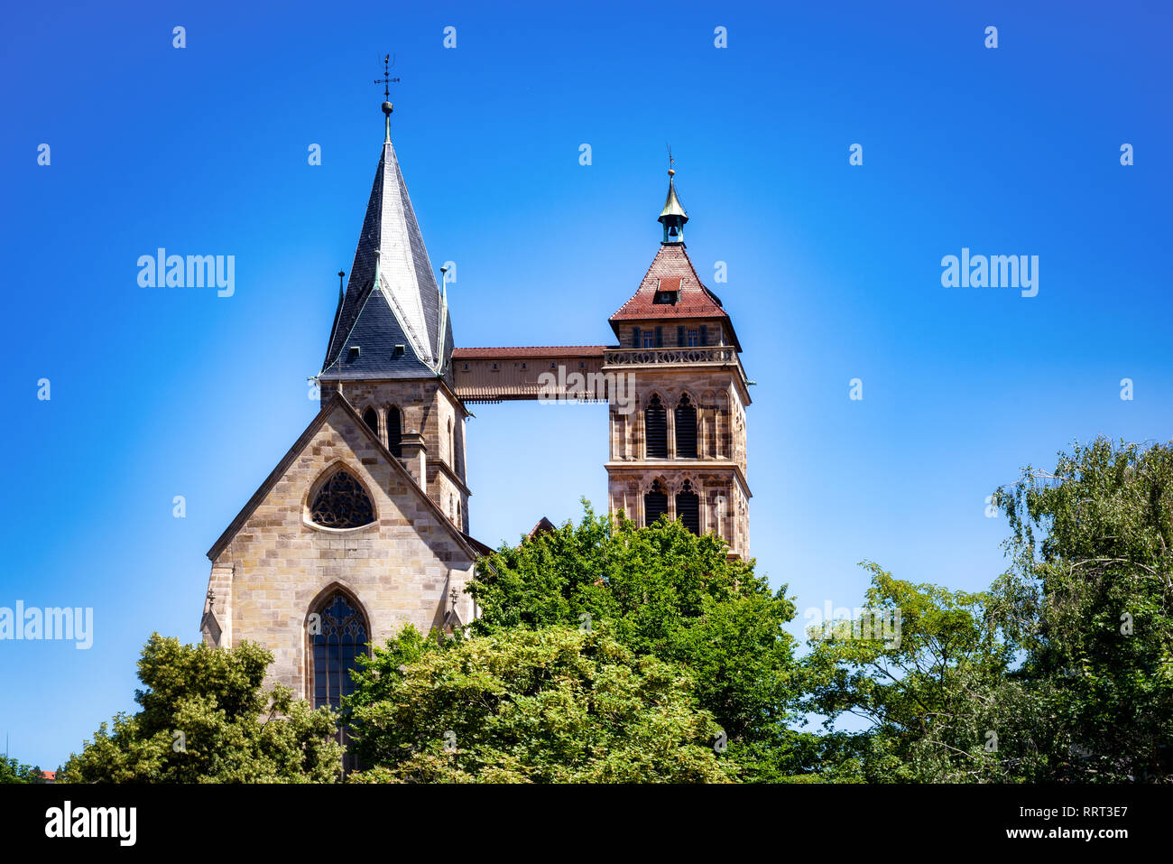 Capital Cities, Citychurch, Esslingen, Germany, Stuttgart Stock Photo ...