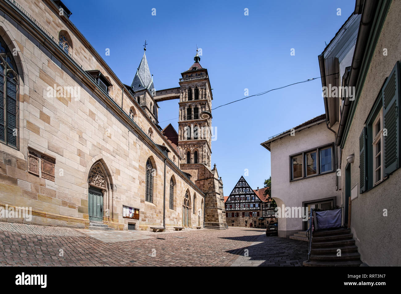 Esslingen, Baden-Württemberg, Citychurch, Famous Place, Architecture ...
